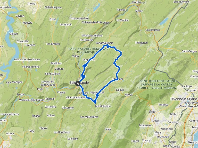 Grande attraversamento del Giura - anello da Saint-Claude | giro in ...